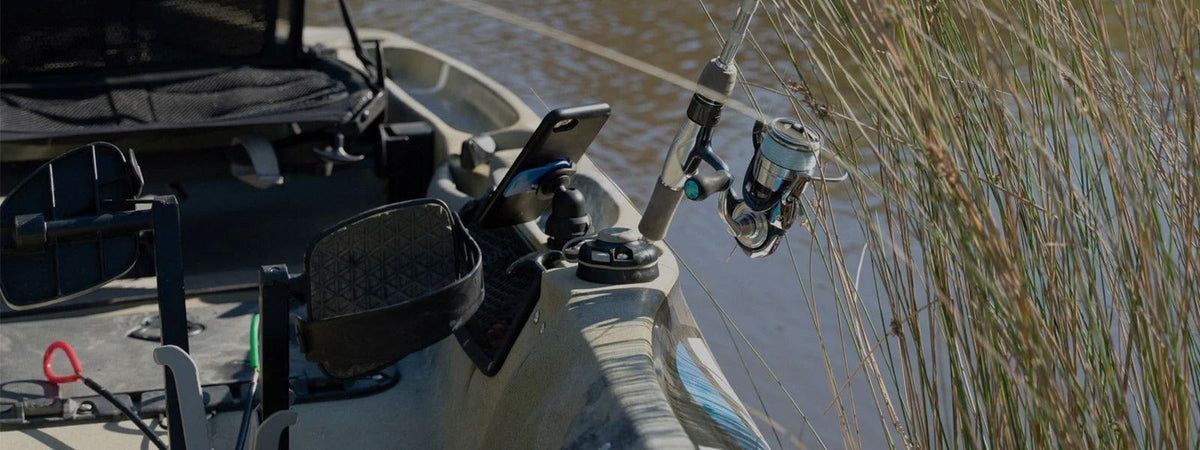 Mount Your Phone On Any Fishing Kayak - Quad Lock® Australia - Official ...