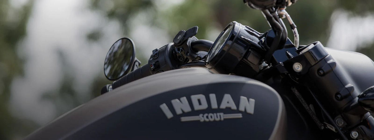 Best Smartphone Mount for Indian Scout Motorcycle - Quad Lock ...